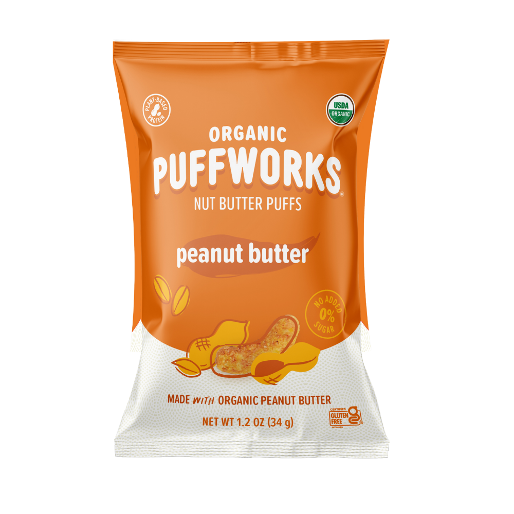 Organic Peanut Butter Puffs (Original) – Puffworks